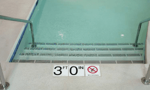 Pool Depth Marker Tiles | Automated Aquatics
